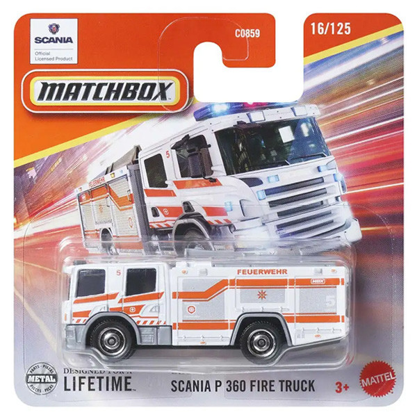 Matchbox | Scania P 360 Fire Engine | matchboyz.com